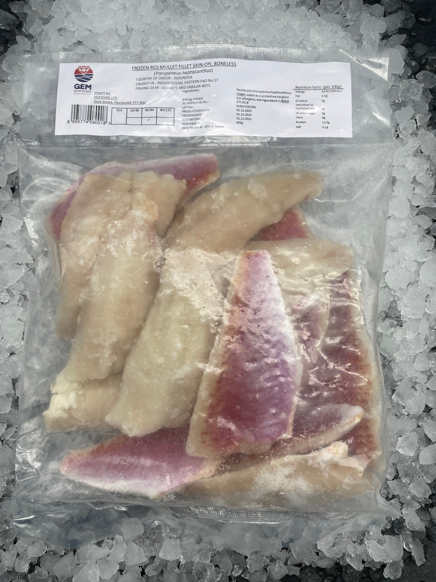 Red mullet fillets – New Wave Fish and Seafood Market